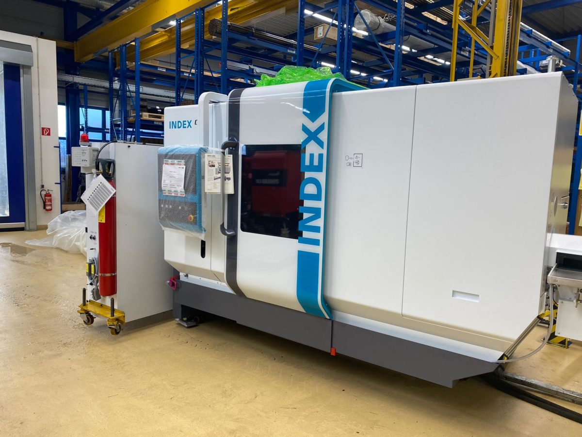 Erweiterung der Fertigungskapazitäten um drei weitere INDEX C200 CNC ...